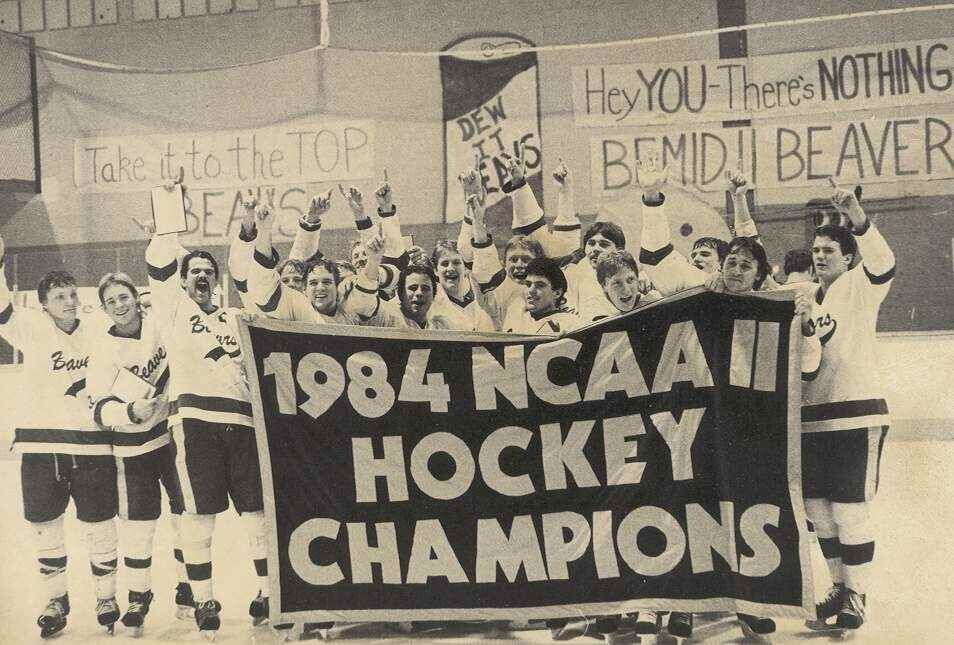 NCAA Hockey Champions, 1984 | BSU Centennial | Bemidji State University