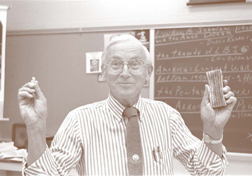 Making an Impact: Professor Lee Beloved for Bringing History to Life ...