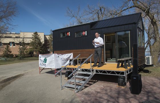 A Tiny House Dream Come True: Multi-year BSU Project Nears Completion ...
