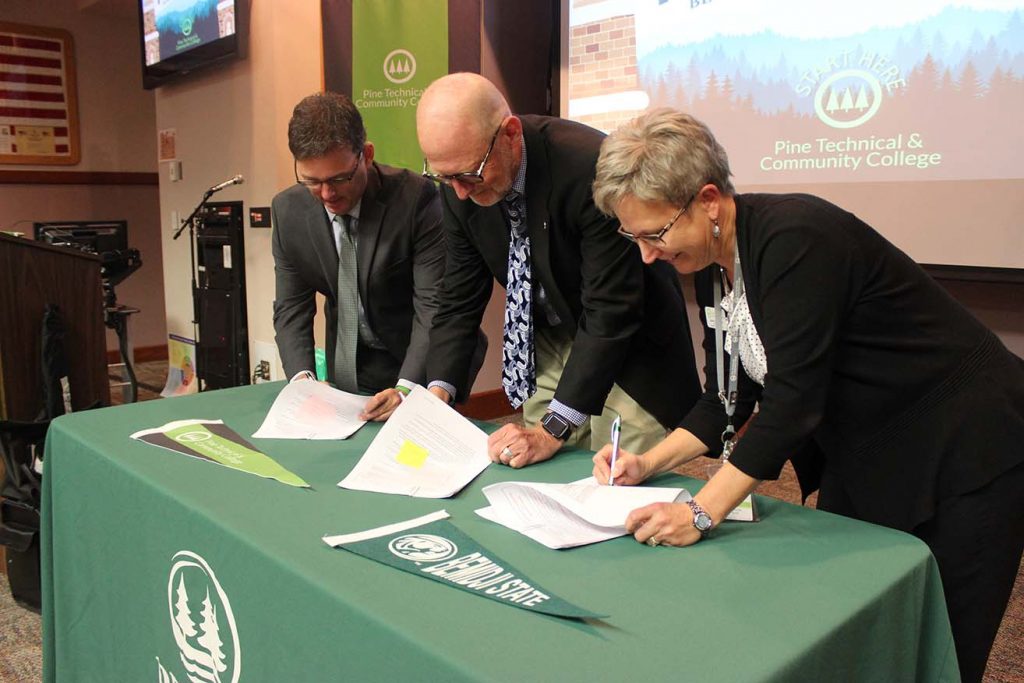 School of Technology, Art & Design Signs Transfer Agreement With Pine ...