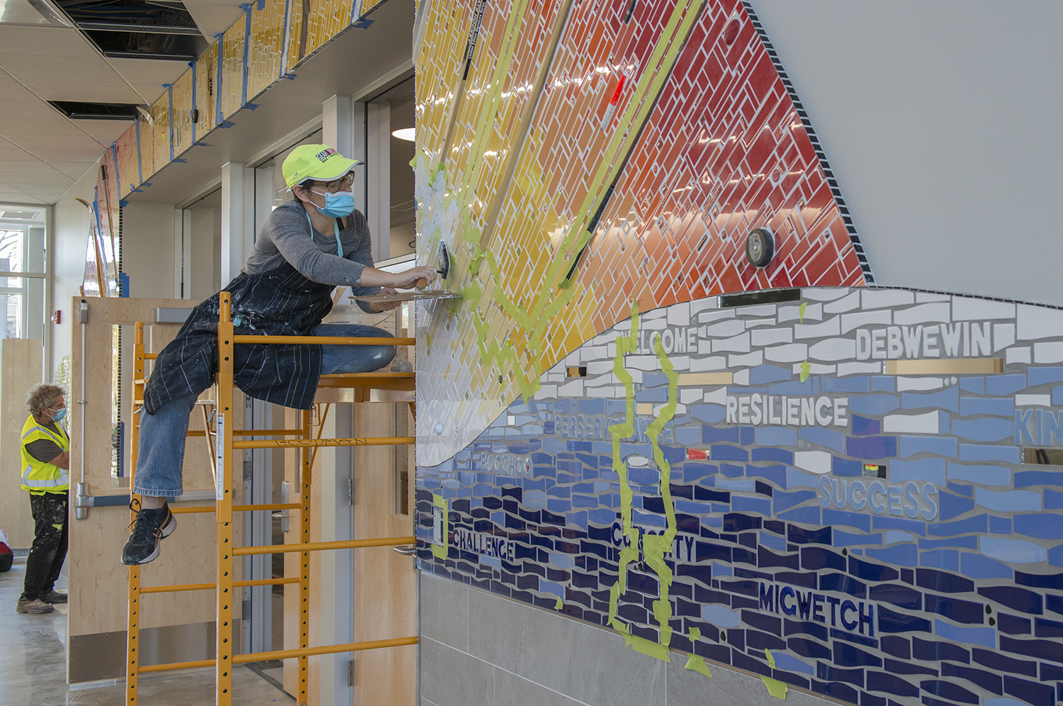Minneapolis Artist Installs New Mosaic in Bemidji State’s New Hagg ...